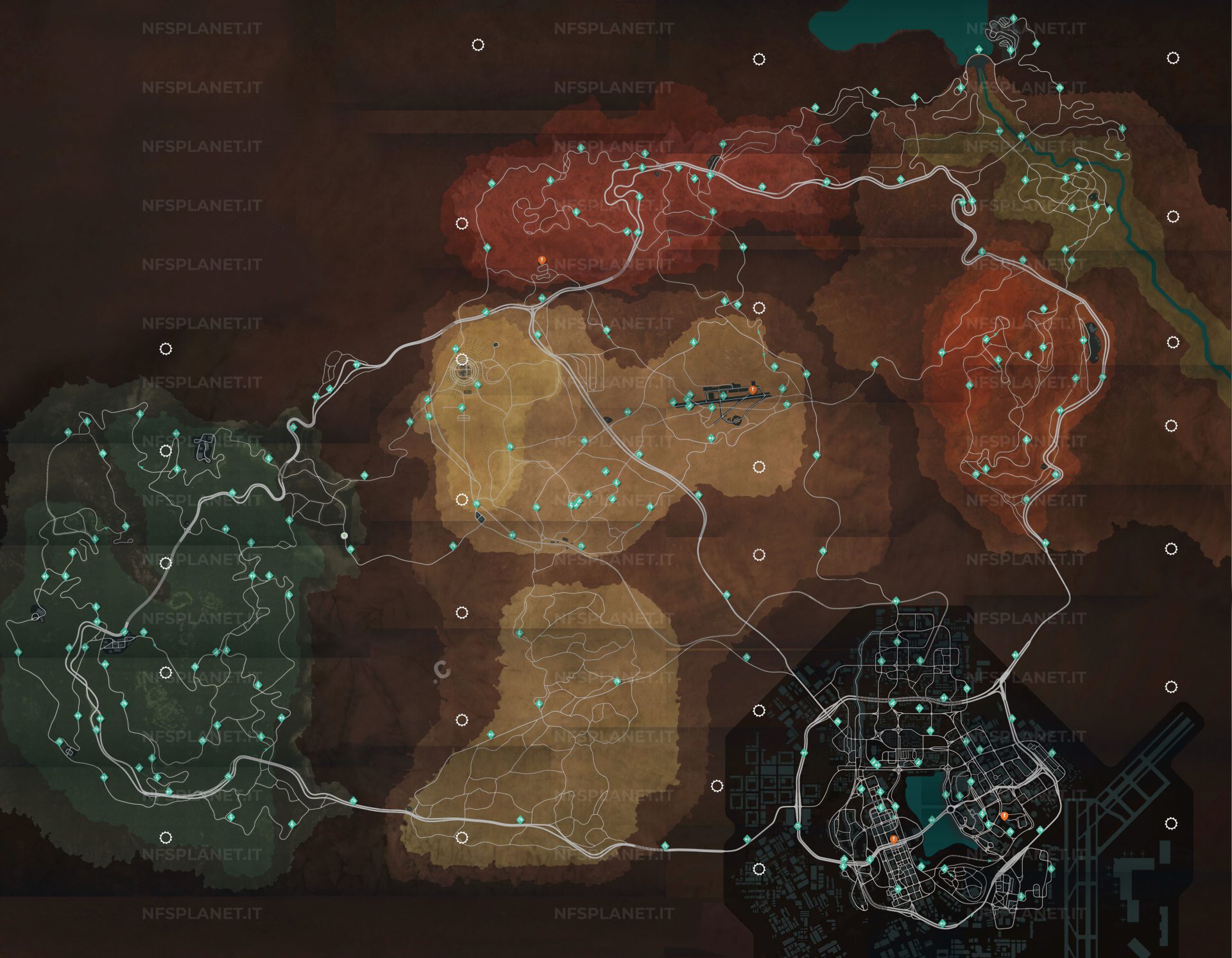 Need for Speed Payback: guida collezionabili (gettoni, cartelloni ...